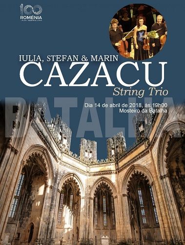 Iulia, Stefan & Marin Cazacu String Trio no Mosteiro da Batalha | e-cultura