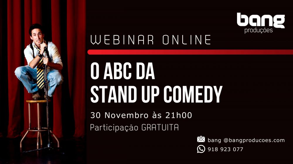 Vem descobrir como podes fazer Stand up Comedy! | e-cultura
