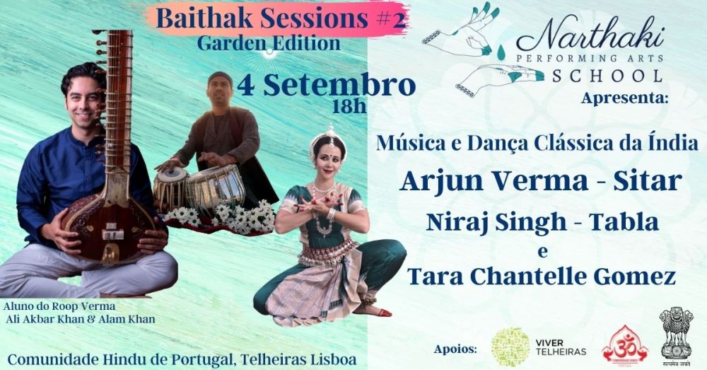 Baithaks Sessions 'Garden Edition' com Arjun Verma | e-cultura