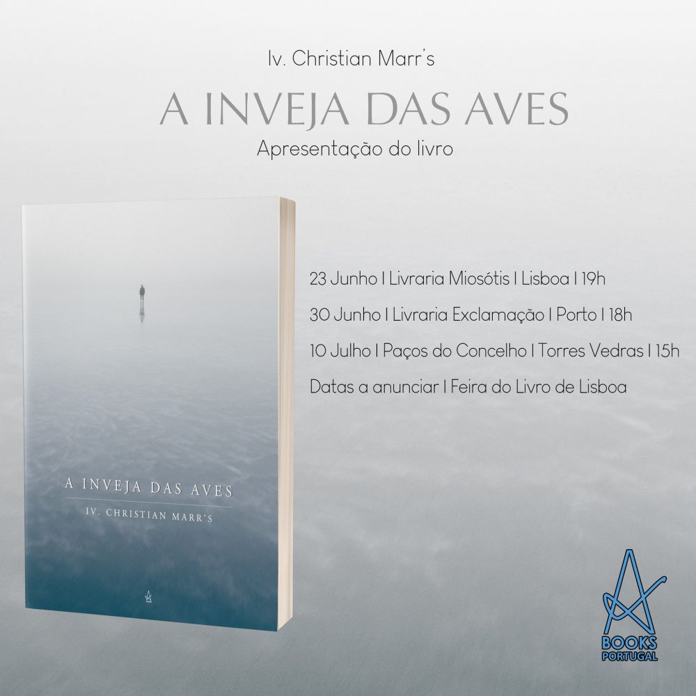 Apresentação do livro A Inveja das Aves de Iv. Christian Marr's | e-cultura