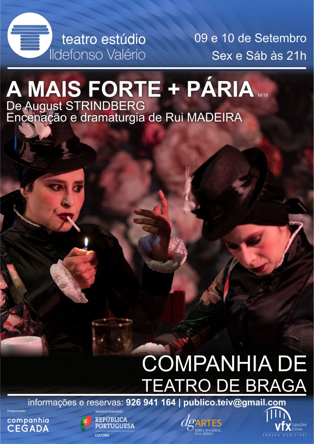 A MAIS FORTE + PÁRIA de August Strindberg | e-cultura