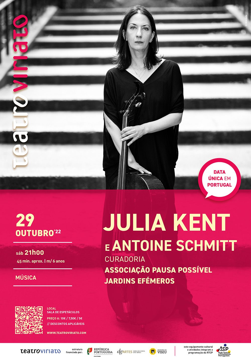 Concerto de Julia Kent / Antoine Schmitt (vídeo) | e-cultura