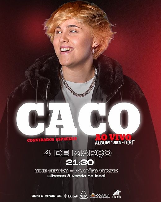 Caco ao vivo em Tomar | e-cultura