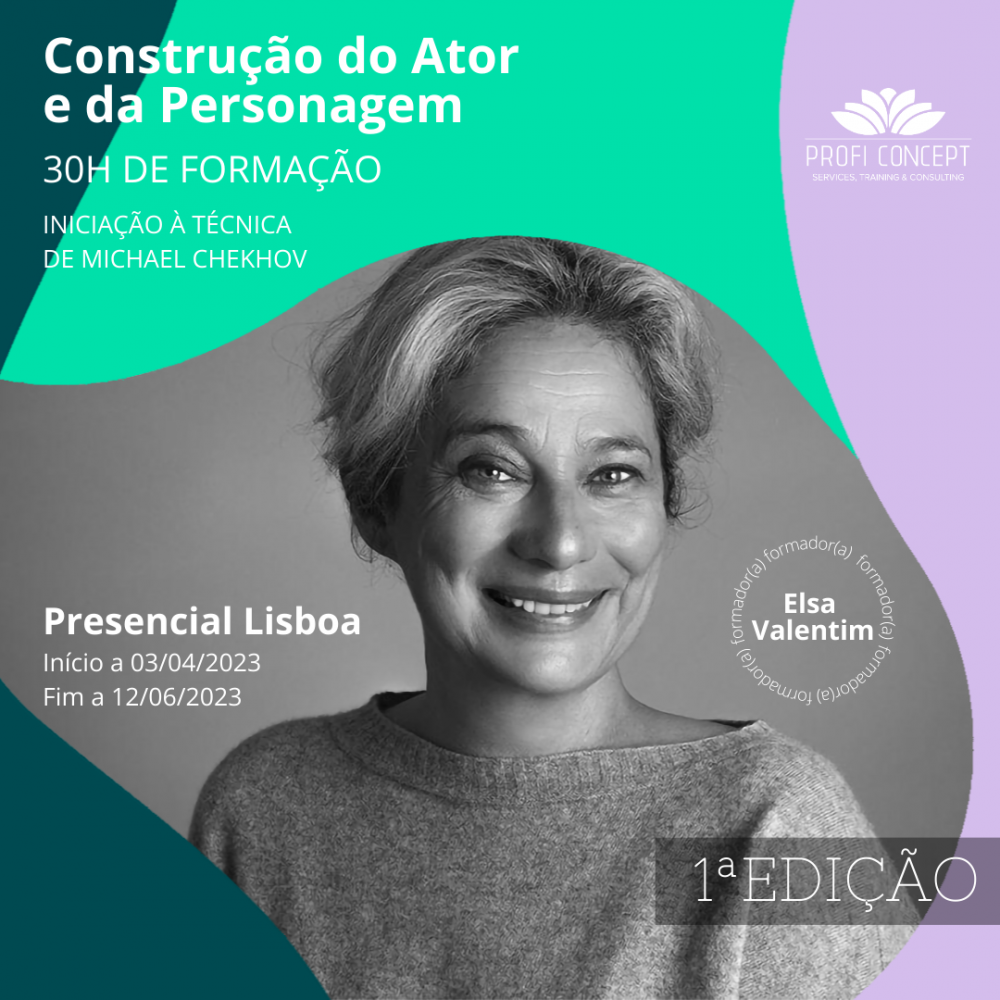 Formação Proficoncept Construção do Ator e da Personagem com Elsa ...
