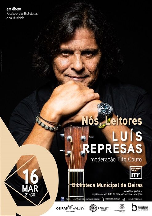 O músico Luís Represas é o próximo convidado do ‘Nós Leitores’ | e-cultura