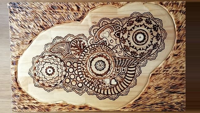 Pirogravura - a arte do fogo na madeira | e-cultura