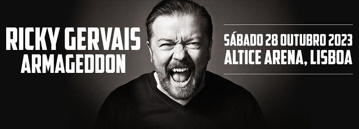 Ricky Gervais estreia-se ao vivo em Portugal | e-cultura