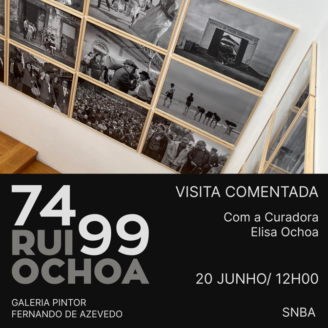 Visita comentada à exposição 74-99 de Rui Ochoa | e-cultura