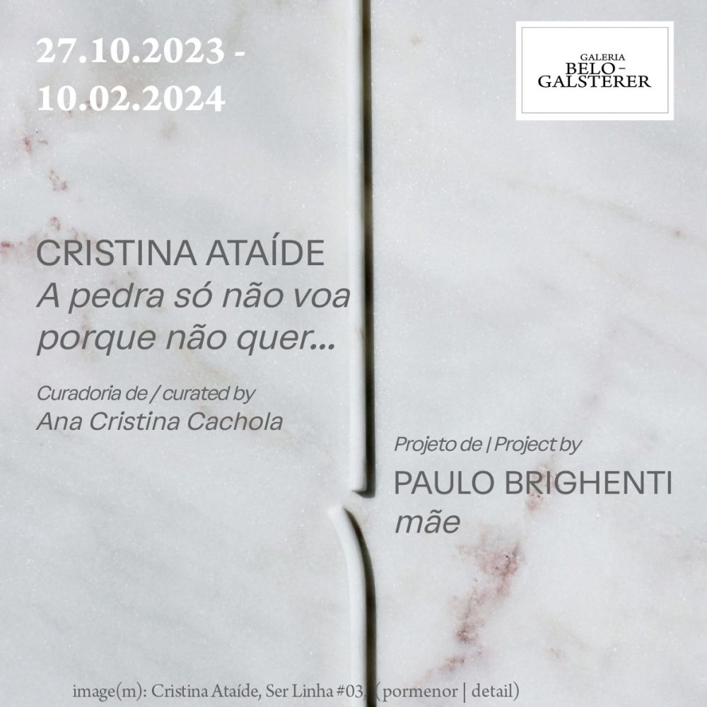 Cristina Ataíde: A pedra só não voa porque não quer...// Paulo ...