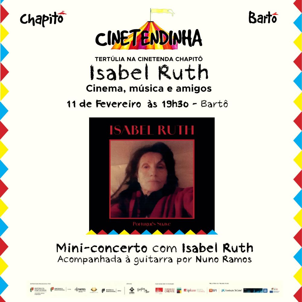 Isabel Ruth – Cinema, música e amigos | e-cultura